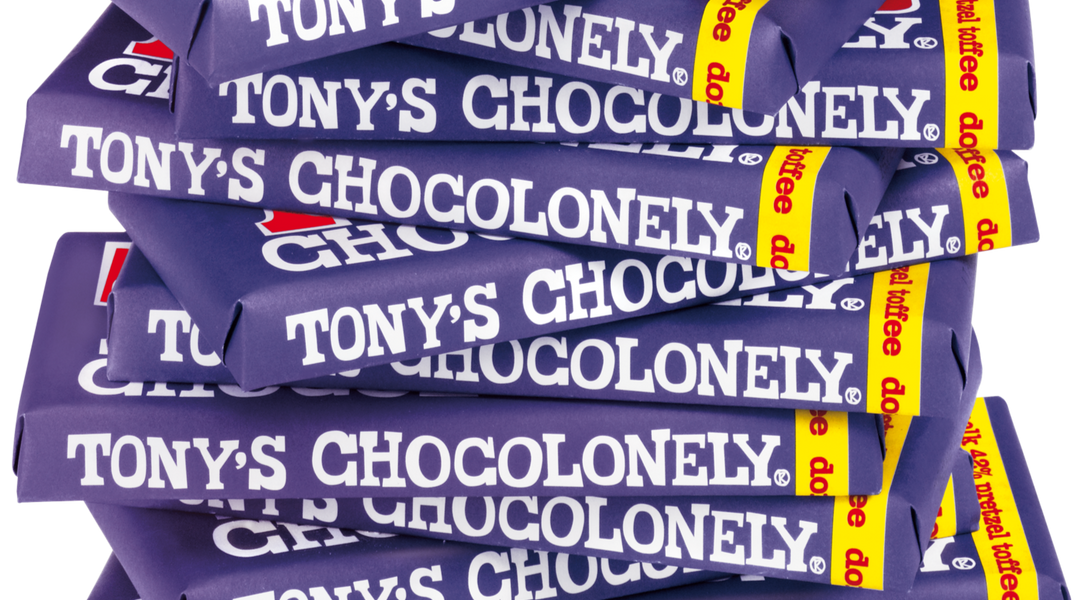 Dunkle Vollmilchschokolade 42% Brezel Toffee – Tony's Chocolonely Austria